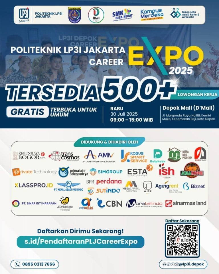 Politeknik LP3I Jakarta Career Expo 2025 | Event & Info Depok Terkini