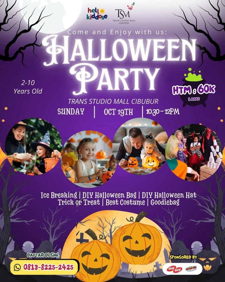 Spooktacular Kids Halloween Party | Event & Info Depok Terkini